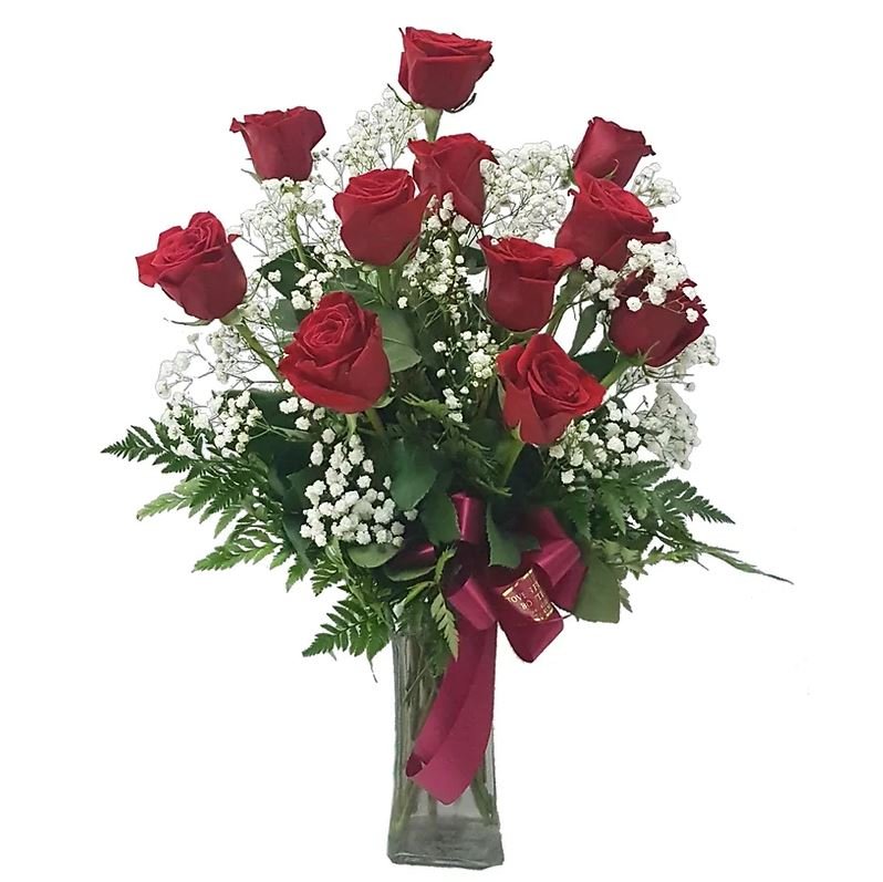 Island Classic Dozen Roses | Kremp Florist