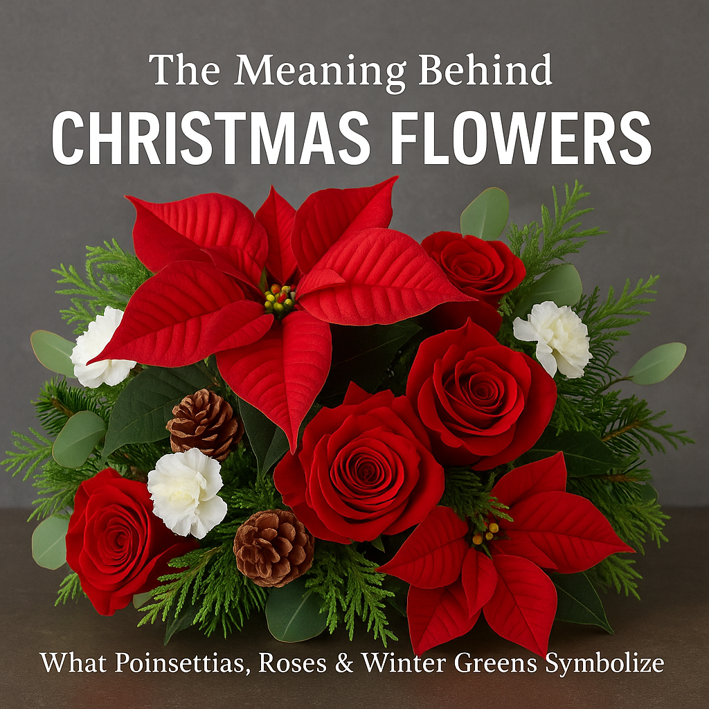 The Meaning Behind Christmas Flowers: What Poinsettias, Roses & Winter ...