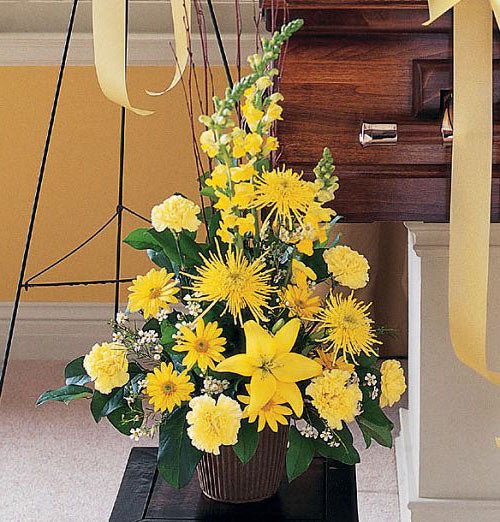Brighter Blessings Arrangement – Kremp Florist