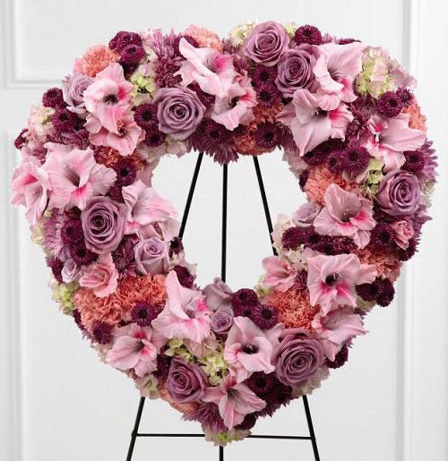 Eternal Rest Standing Heart – Kremp Florist