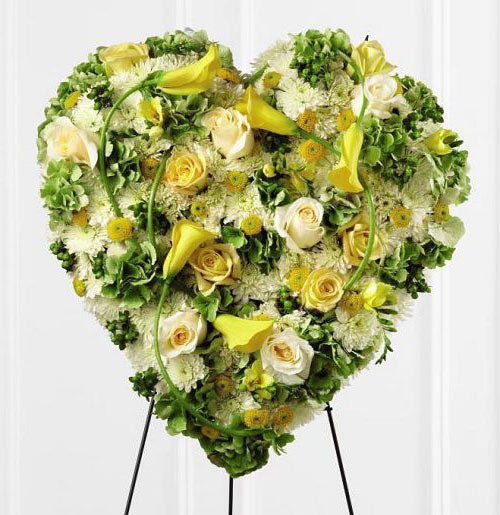 Glowing Ray Standing Heart – Kremp Florist
