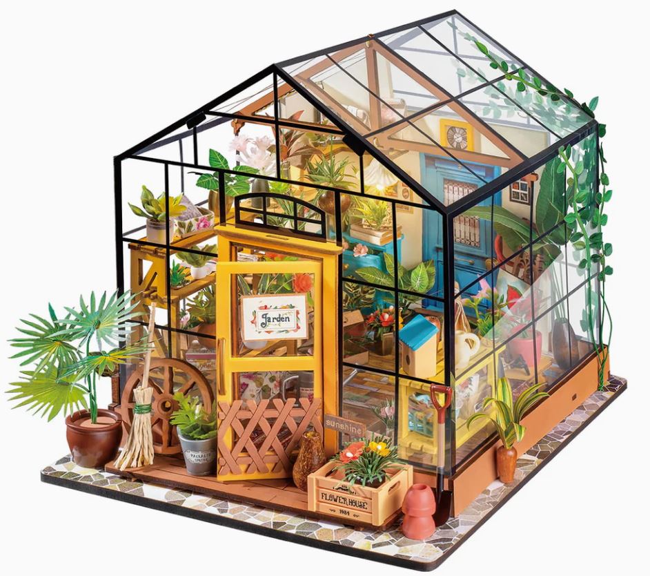 Cathy's Flower House DIY 3D Puzzle | Kremp Florist