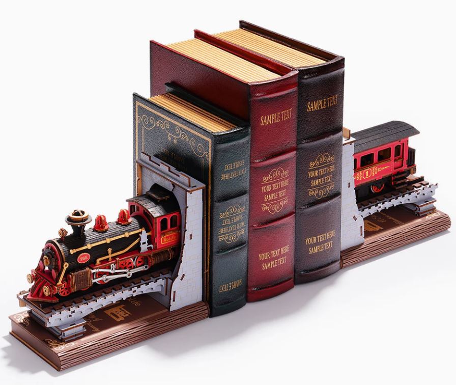 Century Train Book Nook DIY 3D Rolife Puzzle | Kremp Florist
