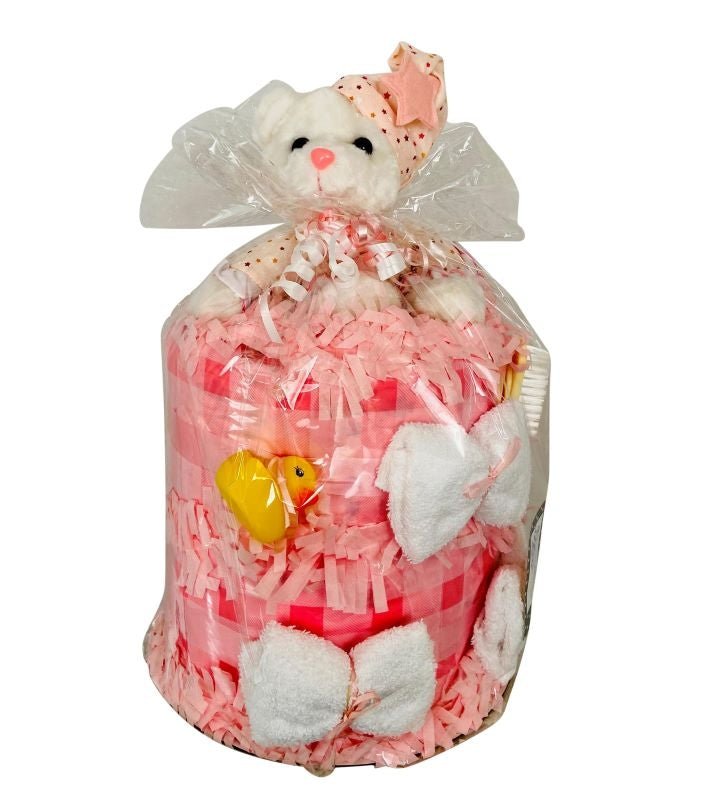 Diaper Cake- Girl – Kremp Florist