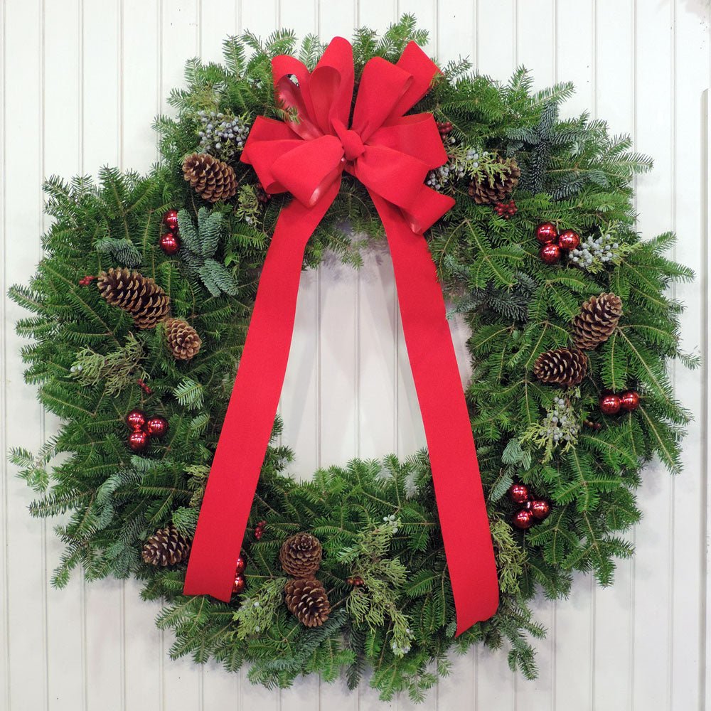 Deluxe Decorated Outdoor Wreath – Kremp Florist