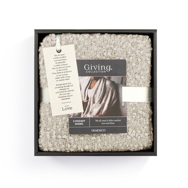 Giving Shawl- Cream – Kremp Florist
