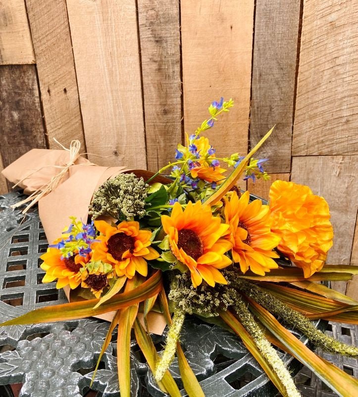 Silk Wild Sunflower Bouquet – Kremp Florist