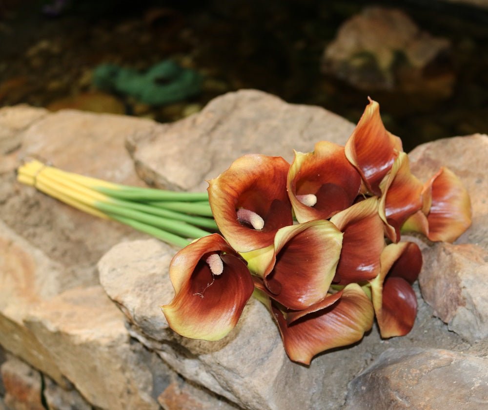Silk Mini Callas Bouquet | Kremp Florist